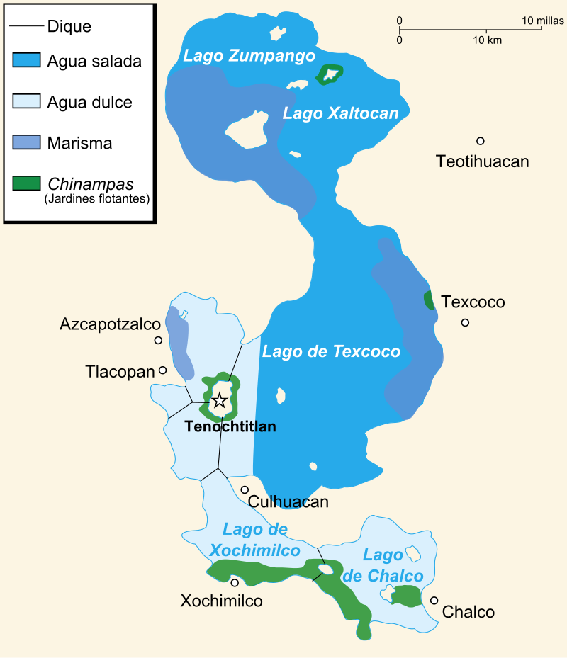 La turbulenta historia del agua en la Cuenca de México: época ...